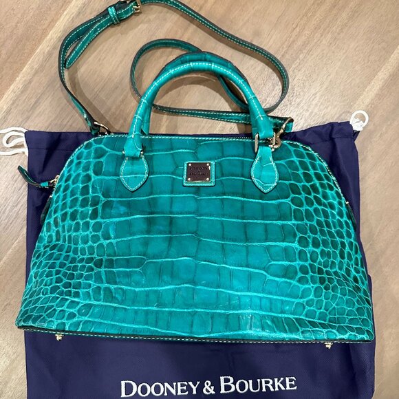 Dooney & Bourke | Bags | Nwot Dooney Bourke Domed Satchel Shoulder Bag ...